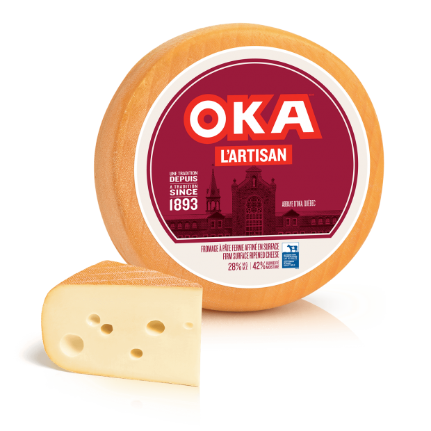 OKA cheese, Canada's favourite fine cheese (we hope)