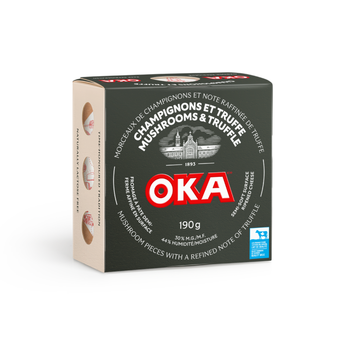 Fromage OKA Champignons et truffe – la finesse à son apogée | OKA
